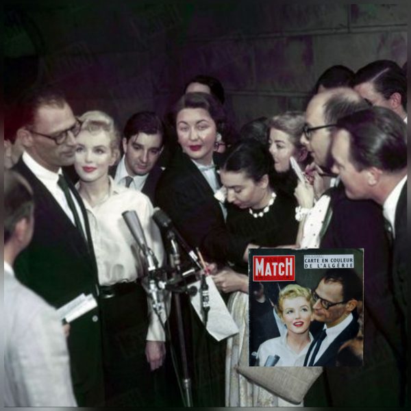 65 Years Ago: Marilyn, Arthur and Paris Match – The Marilyn Report