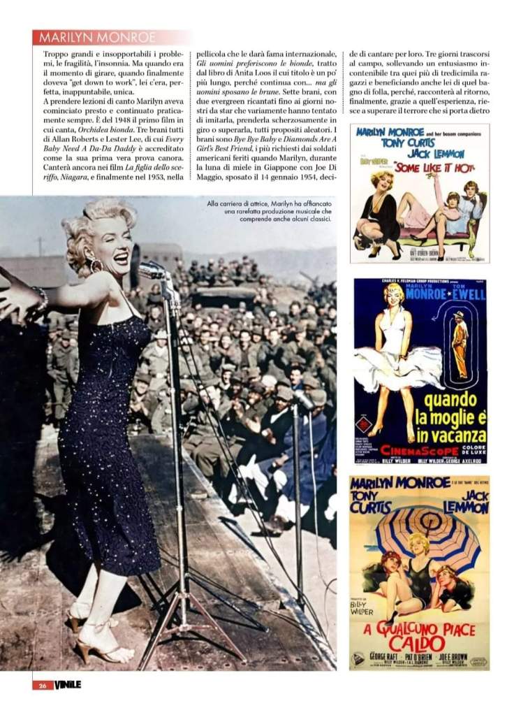 Marilyn Joins Italy’s Vinyl Revival – The Marilyn Report
